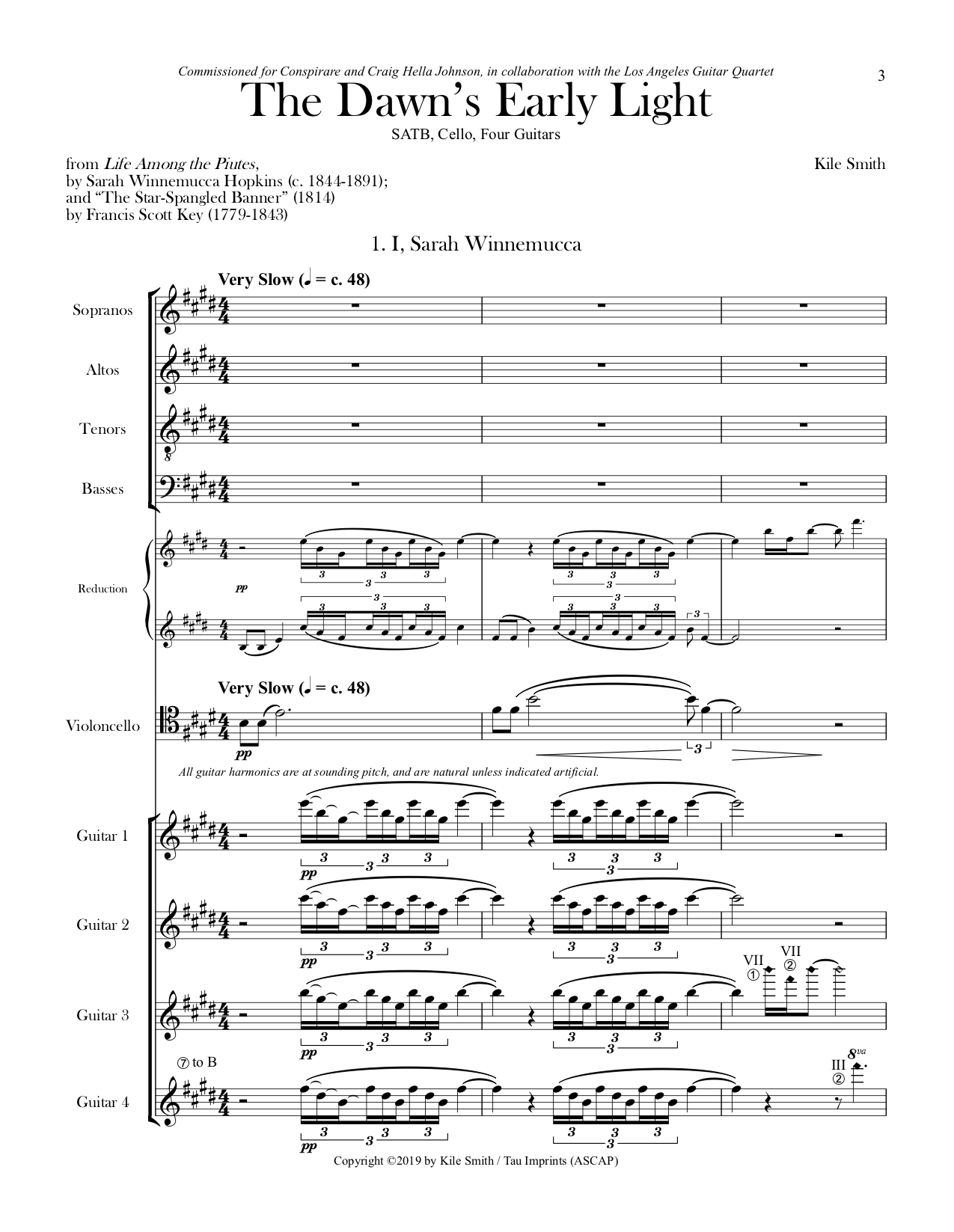 The Dawn’s Early Light | Kile Smith • composer